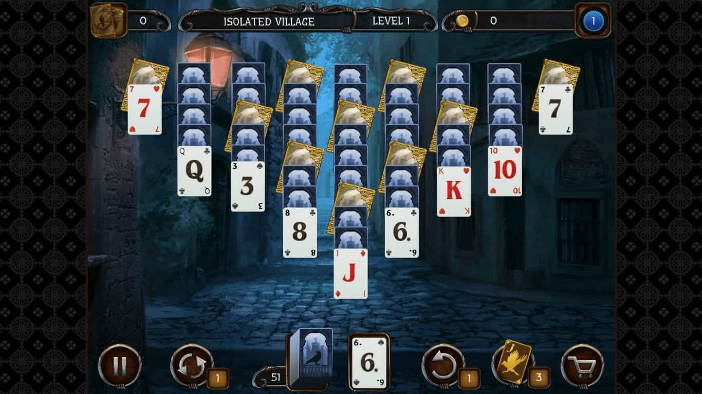 Mystery Solitaire: Arkhams Spirits - Freegamest By Snowangel