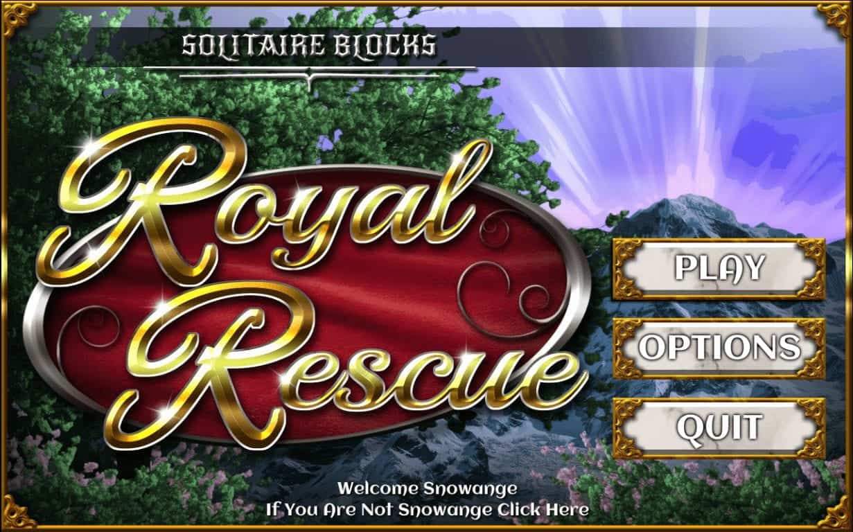 Solitaire Blocks: Royal Rescue - Freegamest By Snowangel