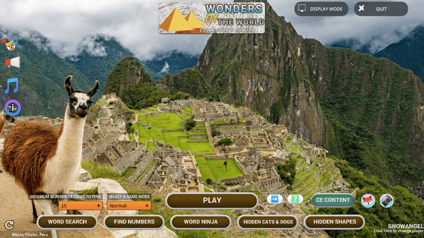 Wonders of the World Collector’s Edition – Freegamest by Snowangel